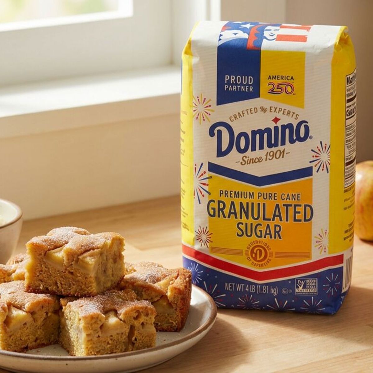Fresh Apple Cake - Domino Sugar Recipe