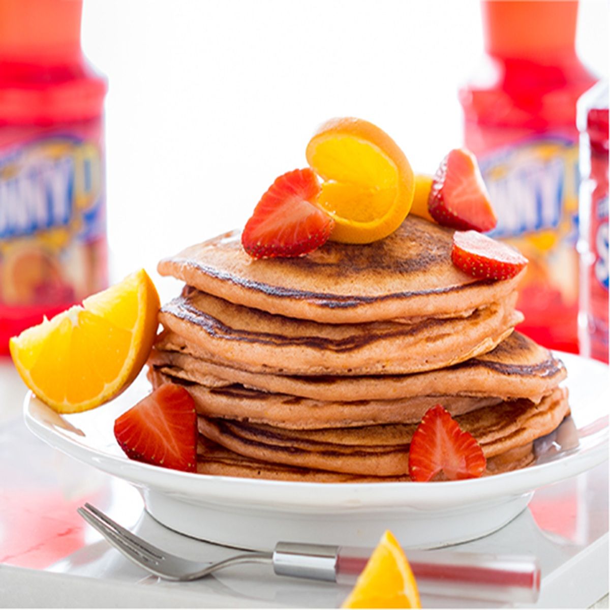 Fruity Pancakes - Sunny D Recipe
