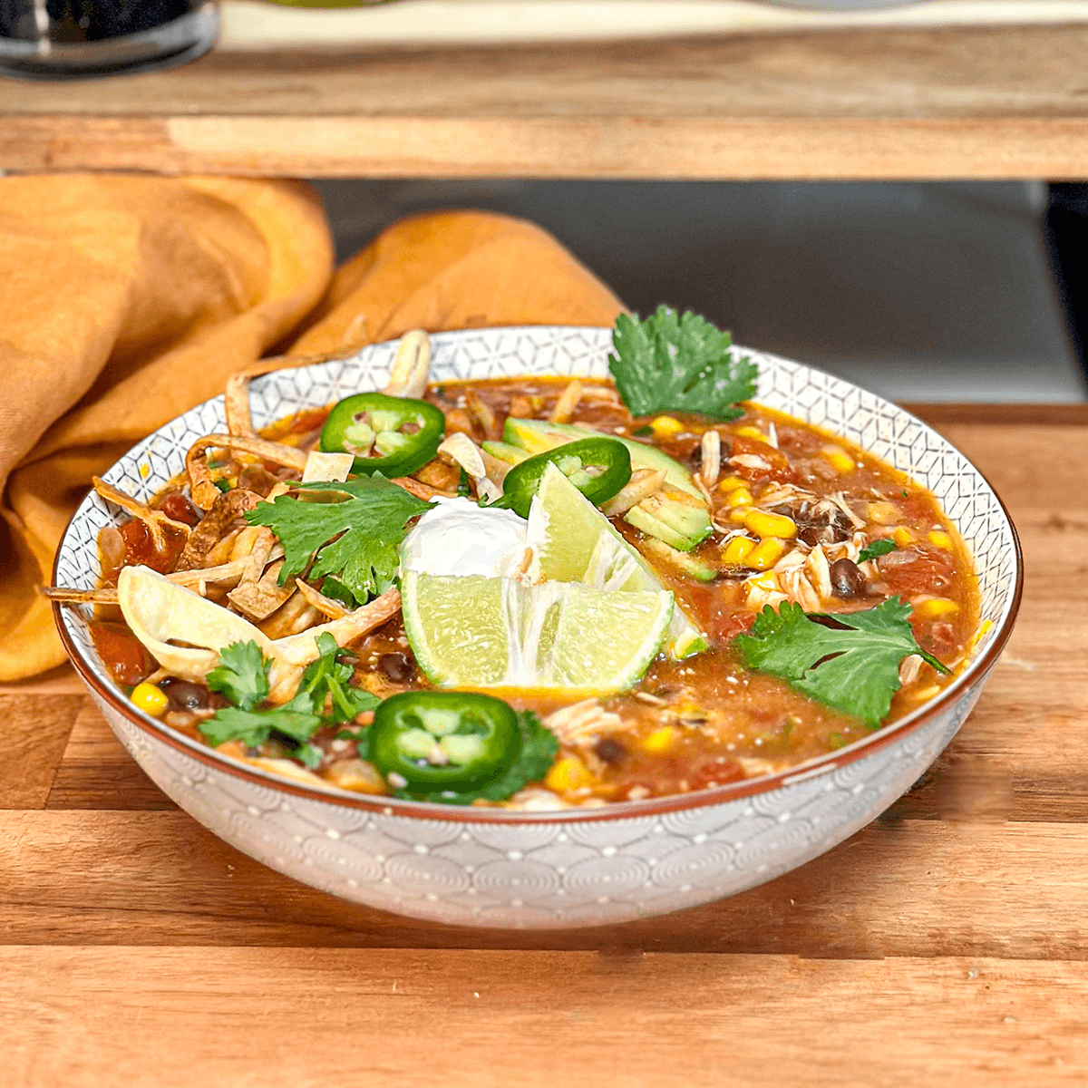 Easy Chicken Tortilla Soup - Diamond Crystal Salt Recipe