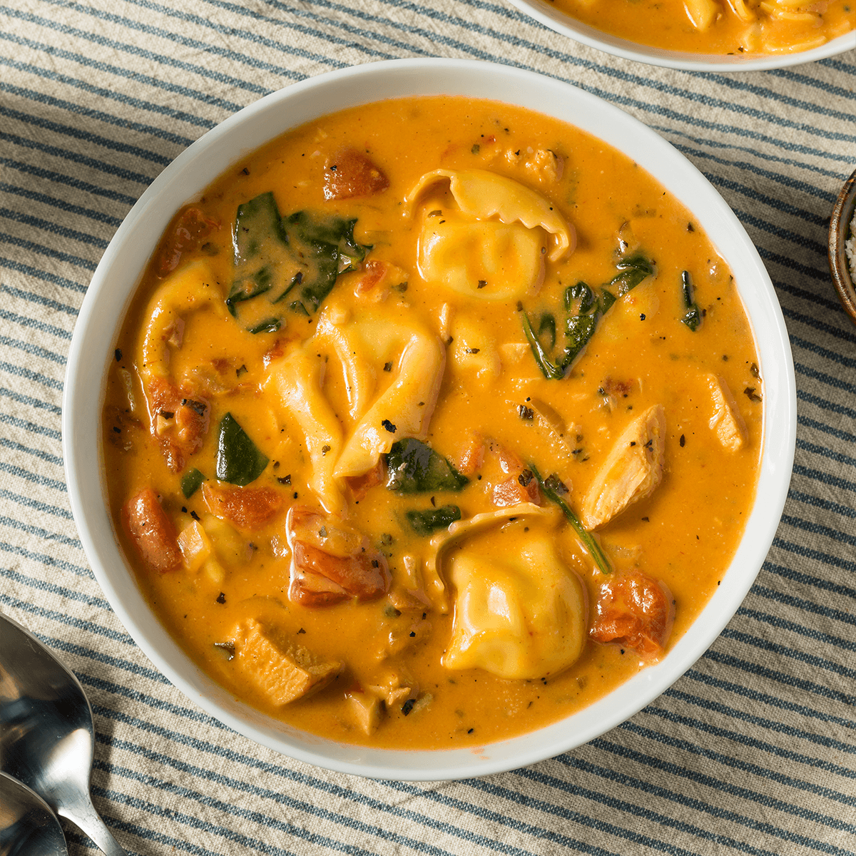 Creamy Tortellini Soup – Urban Meadow Recipe